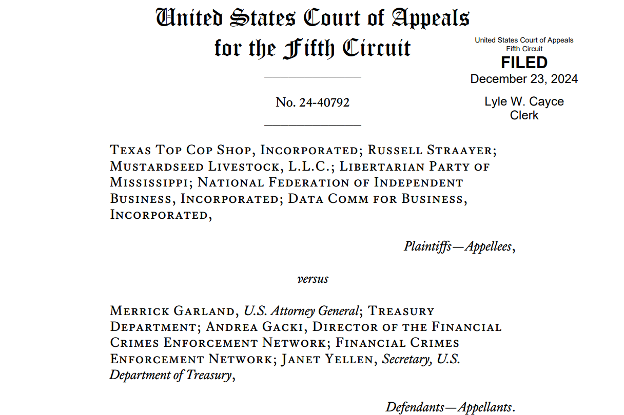 Corporate Transparency Act (CTA) Reporting Requirements Reinstated & Extended: What Millions of ...